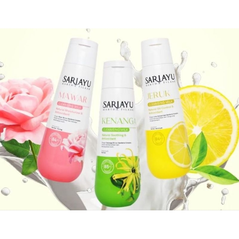 Jual SARIAYU CLEANSING MILK 100ML | Shopee Indonesia