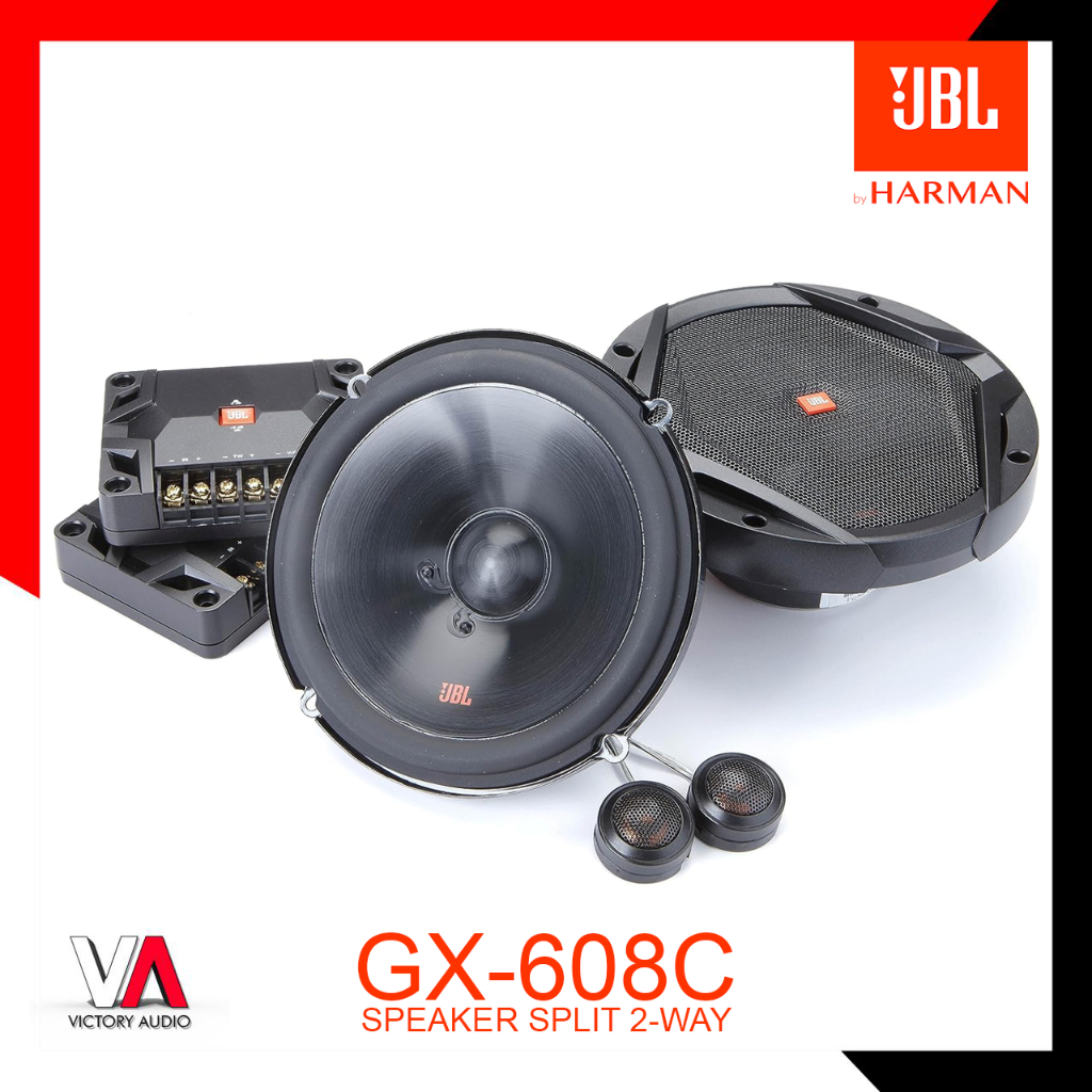 Jual Speaker Split 2-Way Component System Audio Mobil JBL GX-608C ...