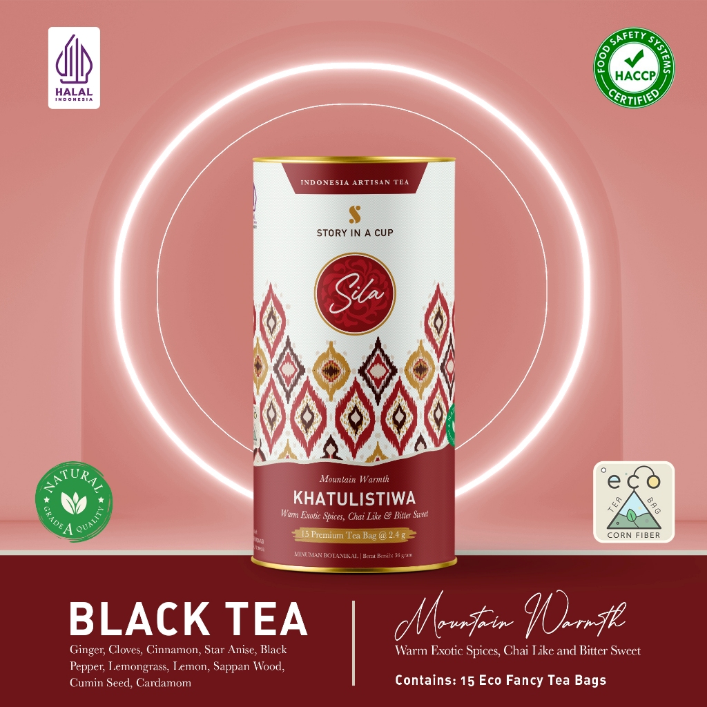 Jual Sila Artisan Tea | Khatulistiwa | Canister | Teh Premium | Black ...