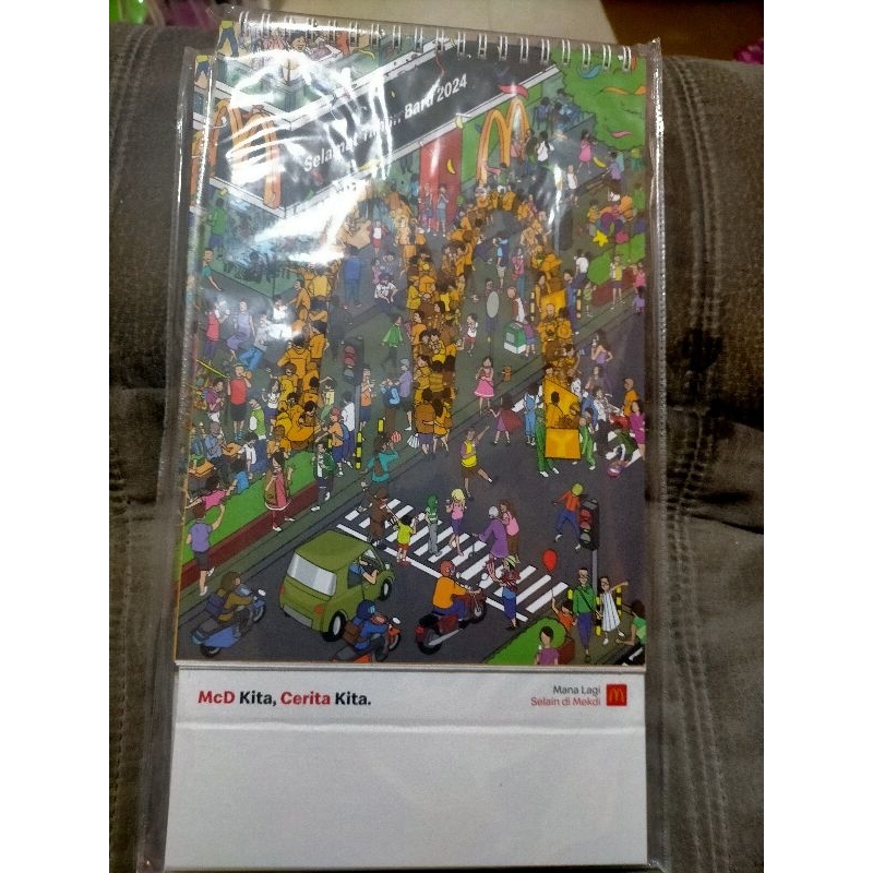 Jual McDonald's kalender meja 2024 | Shopee Indonesia