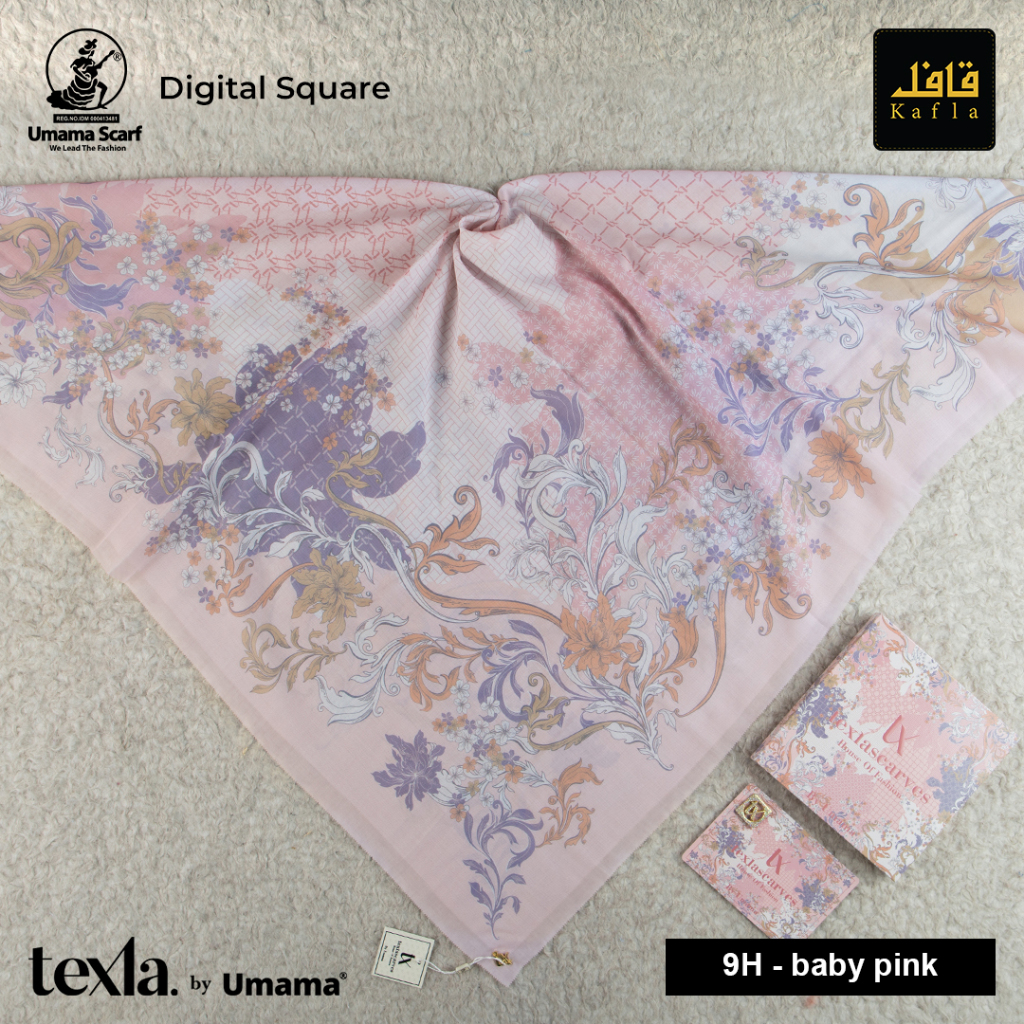Jual BOX TexlaScarves By Umama Scarf Free Signature Brooch | Shopee ...