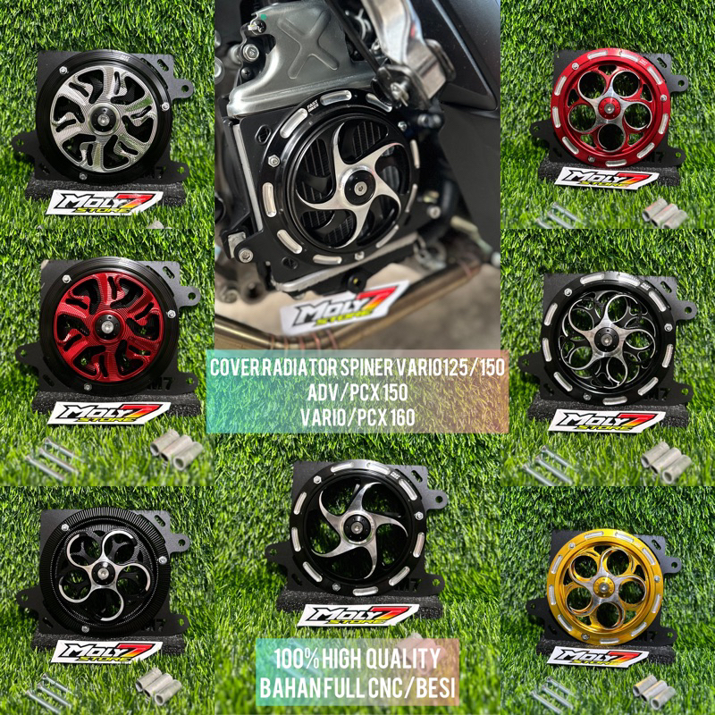 Jual COVER RADIATOR SPINER VARIO 125/150 PCX ADV 150/160 NMAX AEROX ...