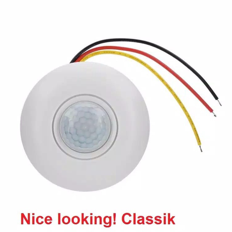 Jual Uf Saklar Lampu Sensor Gerak PIR Switch Otomatis Motion Detector ...