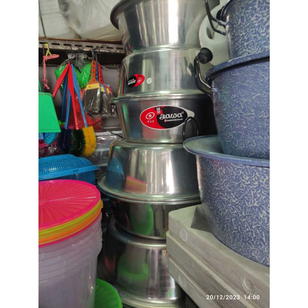 Jual Waskom aluminium jawa ukuran besar | Shopee Indonesia