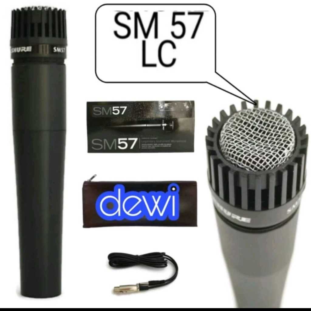 Jual MIC SM 57 LC / MIC SM57 INSTRUMEN (TANPA SAKLAR ON OFF ) | Shopee ...