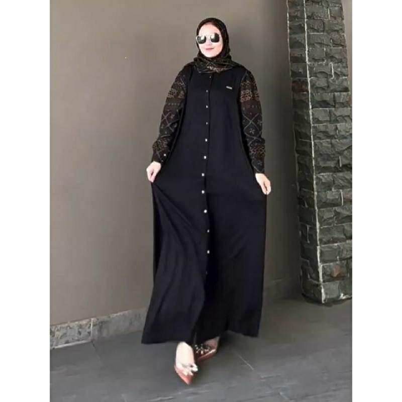 Jual GAMIS GNL/GAMIS SET HIJAB/SET GAMIS KERUDUNG/ABAYA ETNIK/GAMIS ...