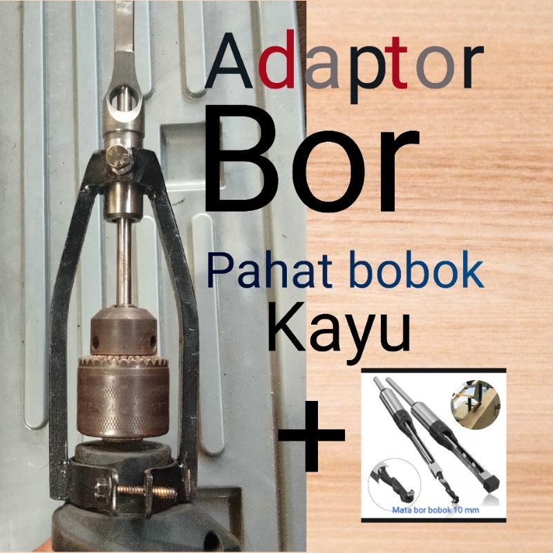 Jual ADAPTOR BOR BOBOK/PAHAT KAYU MORTISER ADAPTOR BOR BOBOK KAYU ...