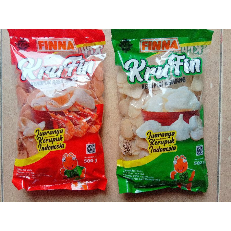 Jual (New) KRUPUK FINNA UDANG & BAWANG SPECIAL | Shopee Indonesia