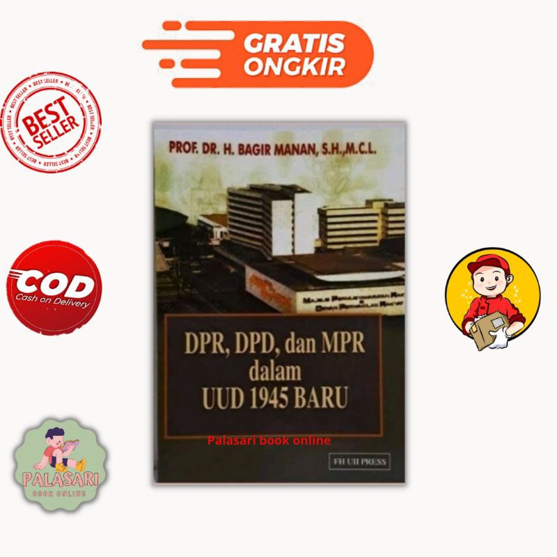 Jual BUKU DPR DPD dan MPR dalam UUD 1945 BARU - BAGIR MANAN | Shopee ...