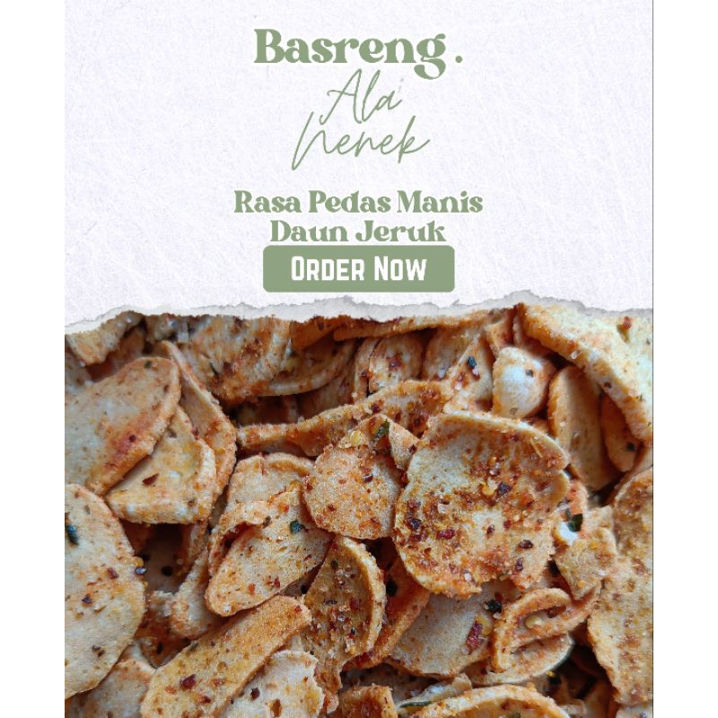 Jual Basreng Ala Nenek Rasa Pedas Manis 200 Gram | Shopee Indonesia