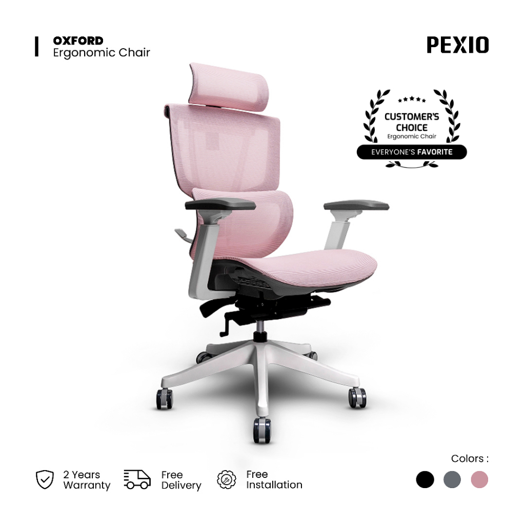 Jual Pexio Oxford Kursi Kantor Ergonomis | Shopee Indonesia