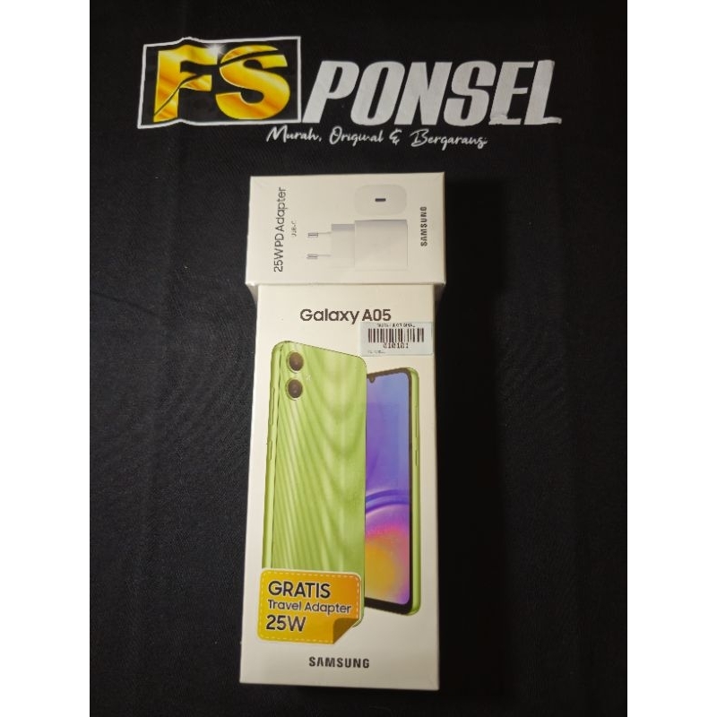 Jual HP SAMSUNG A05 GARANSI RESMI RAM 4/64 | 4/128 | 6/128 FREE ADAPTER ...
