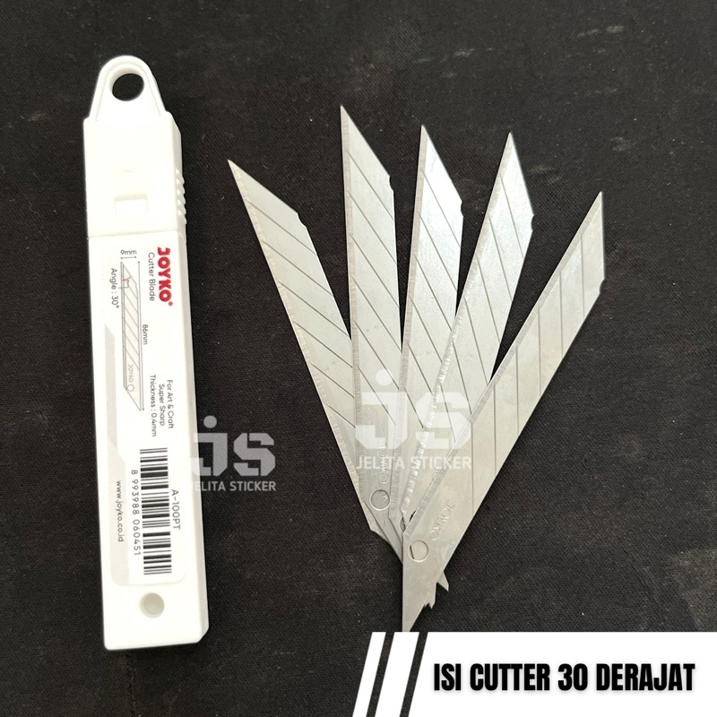 Jual Reffill Isi Cutter 30 Derajat Premium Profesional / Cutter Blade ...