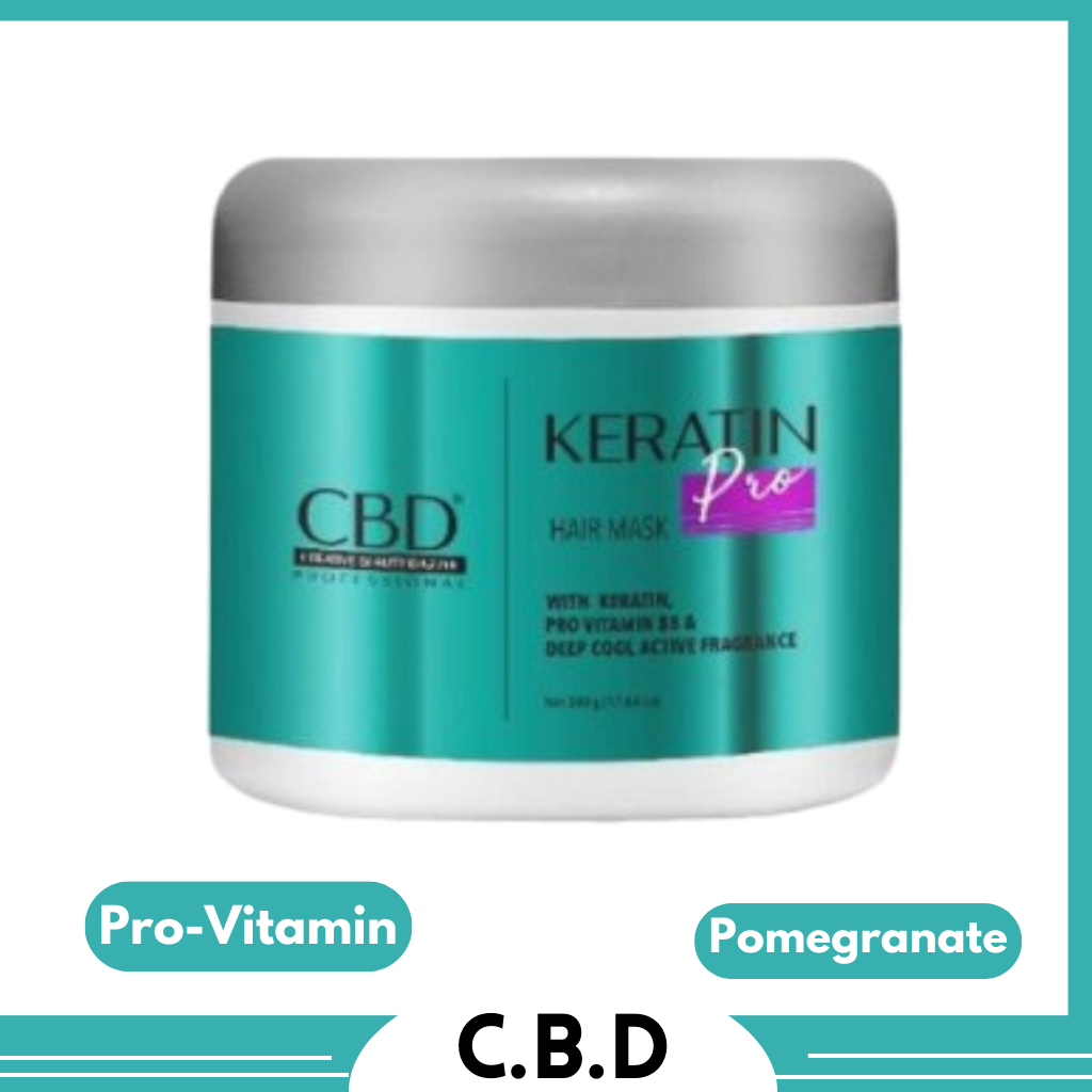 Jual CBD Professional Keratin Pro Daily Use Hair Mask 500g / Masker ...