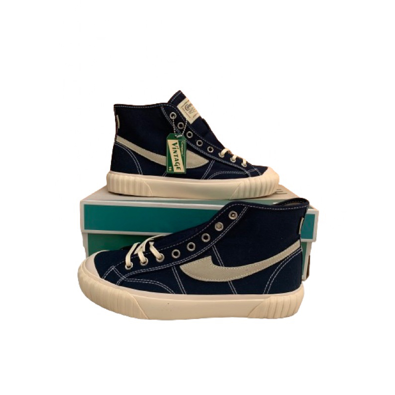 Jual SEPATU COMPASS HIGH GAZELLE NAVY VINTAGE ORIGINAL 100% BNIB ...