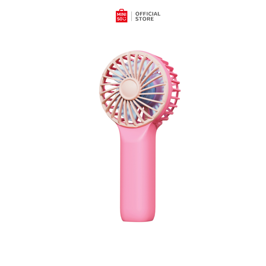 Jual Miniso Kipas Angin Mini Portable Hand Fan 1200mAh Type-C Charging ...