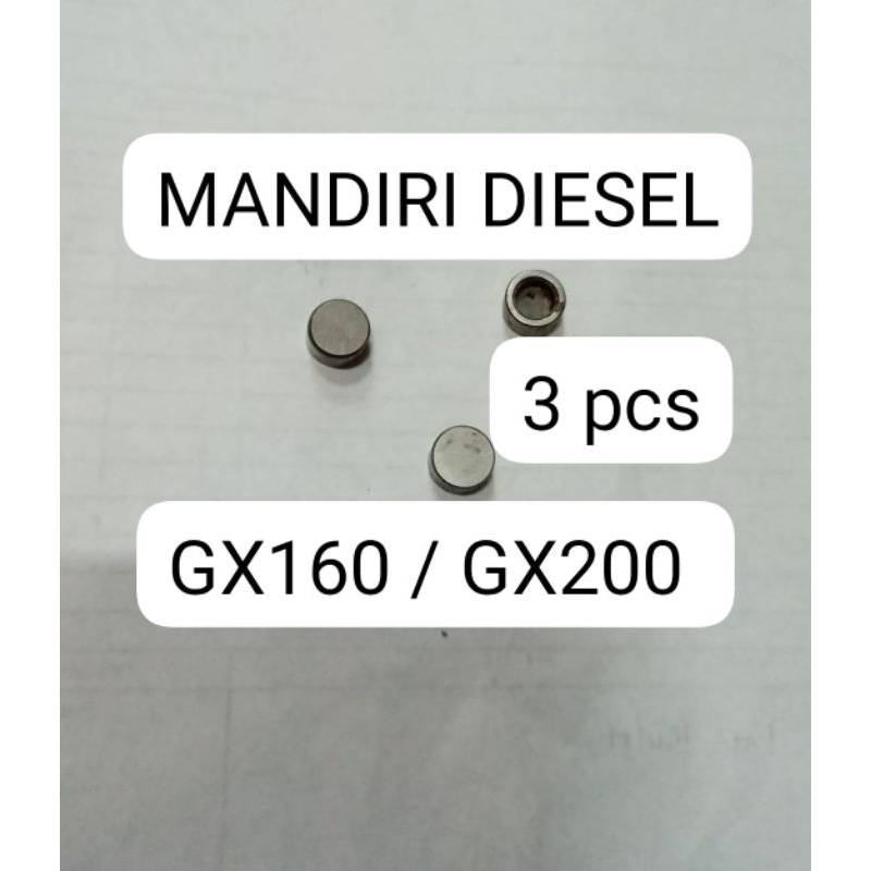 Jual GX160 valve rotator (topi klep) 3 pcs mesin honda gx160 | Shopee ...