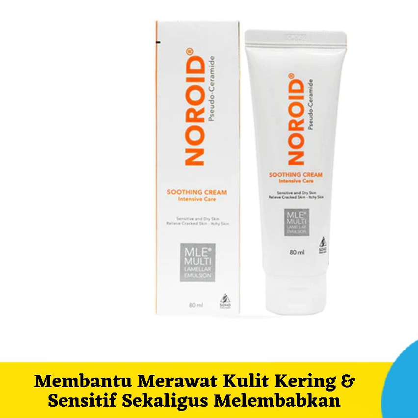 Jual NOROID SOOTHING CREAM INTENSIVE CARE TUB 80ML | Shopee Indonesia