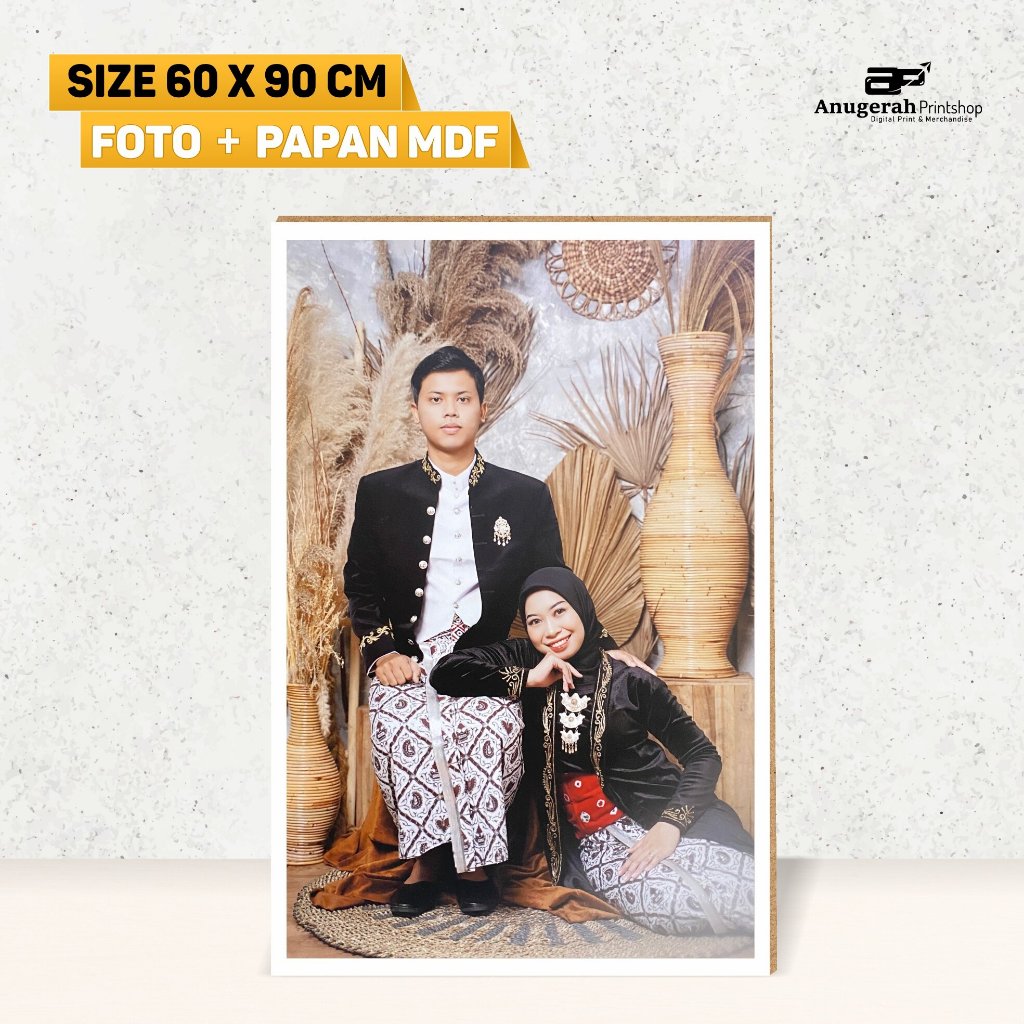 Jual CETAK FOTO HIASAN DINDING 60x90/ CETAK FOTO JUMBO MDF / CUSTOM ...