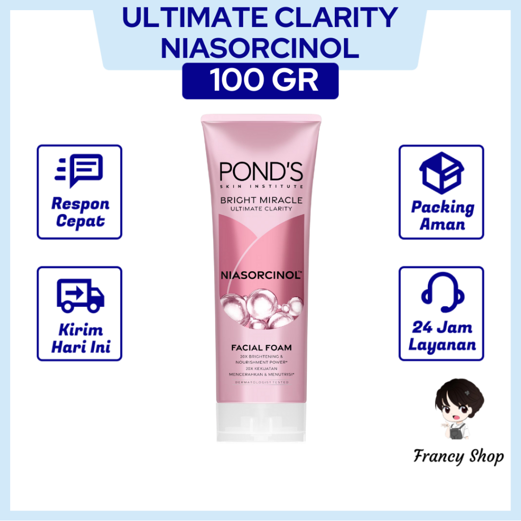 Jual Ponds Bright Beauty 100 gram Pond's Serum Facial Foam | Shopee ...