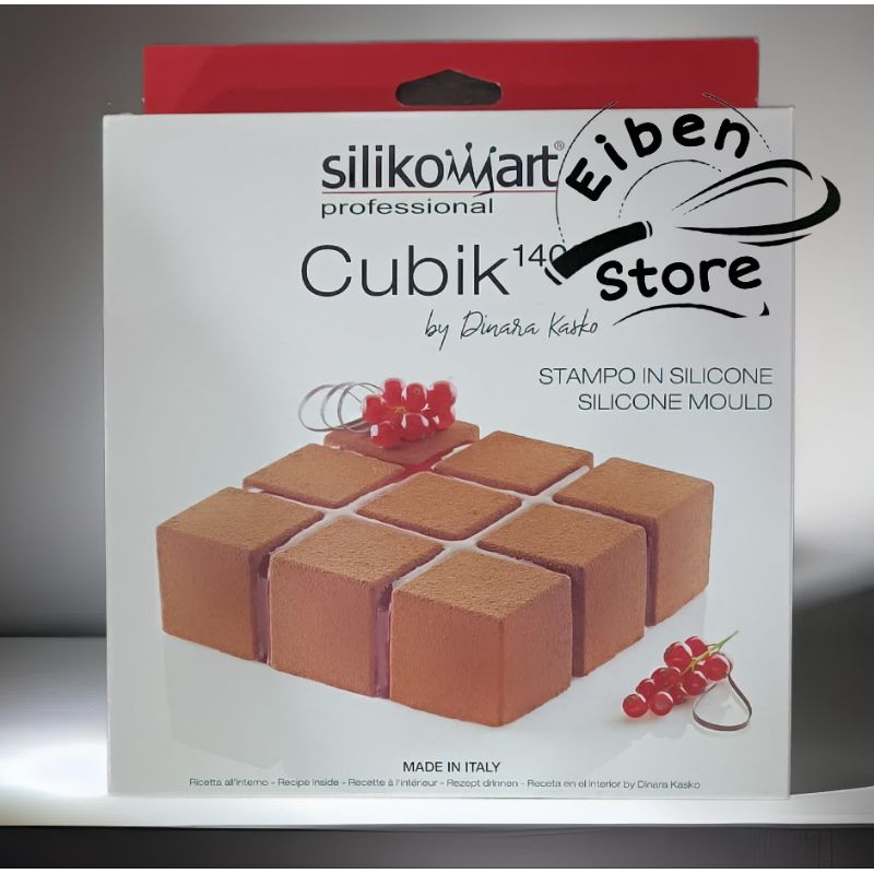Jual Silikomart Cubik 1400 Silicone Baking & Freezing Mold | Shopee Indonesia