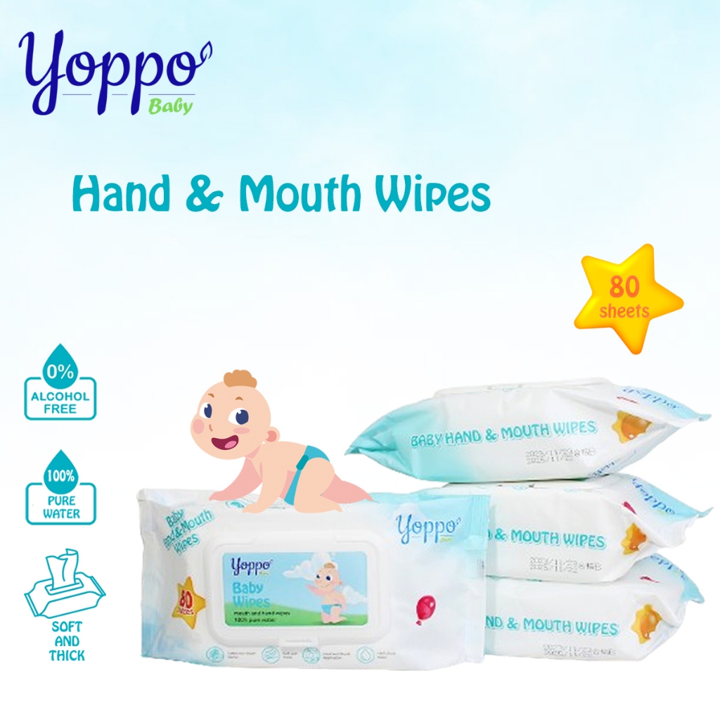 Jual Yoppo Baby Tissue Basah Bayi Tanpa Alkohol dan Tanpa Pewangi ...