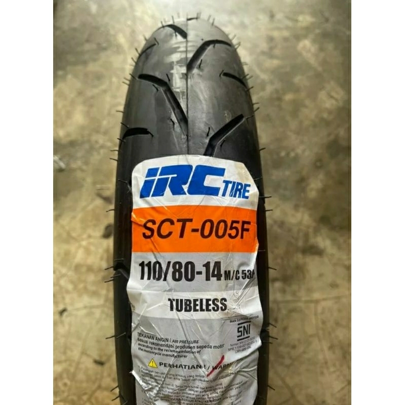 Jual BAN BELAKANG PCX 150 VARIO 160 IRC SCT 007 120 70 14 TUBLES ...