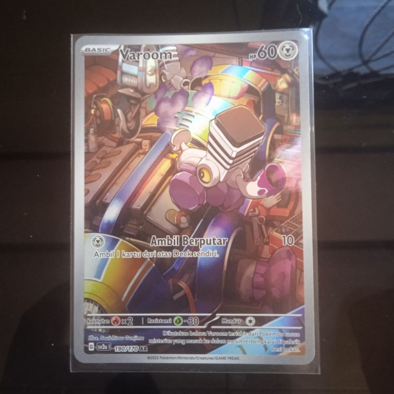 Jual Varoom AR 190/170 SV3S Indonesia Pokemon TCG Trading Card Game ...