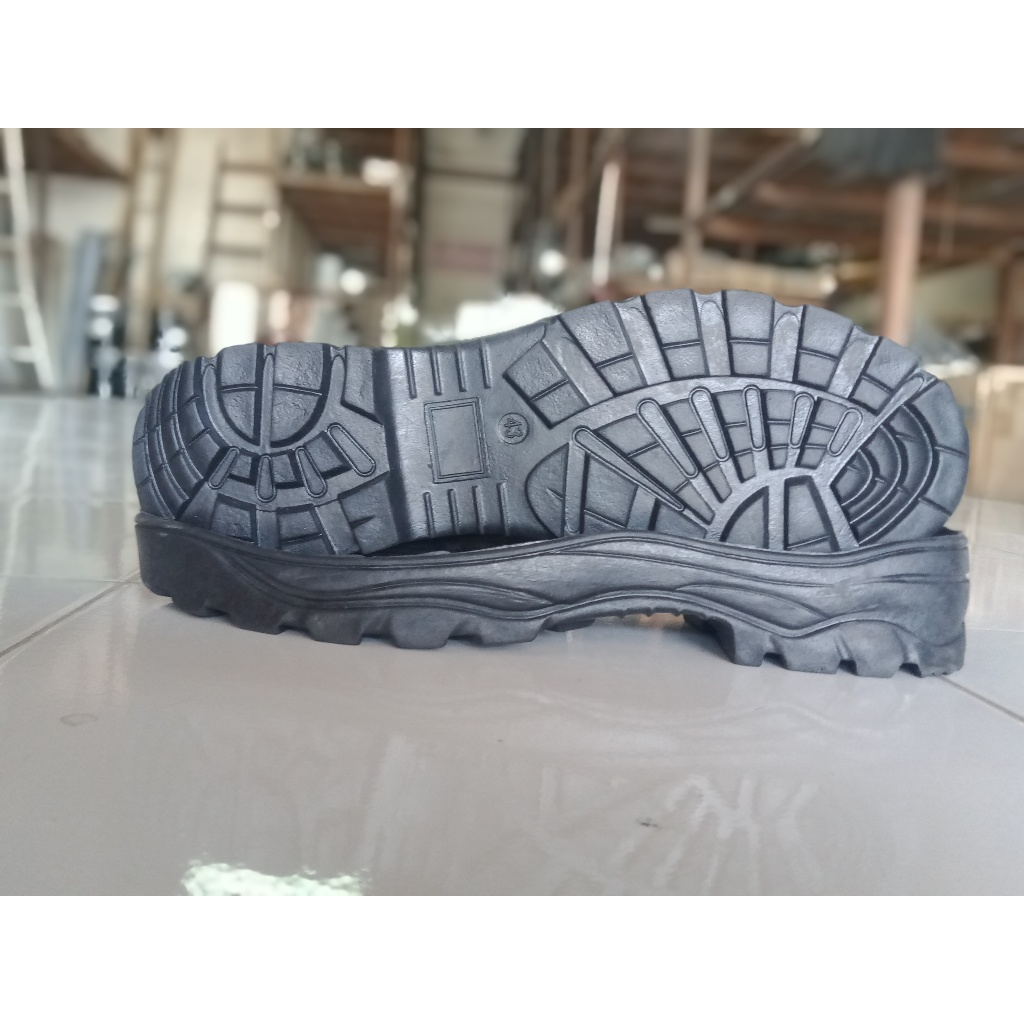 Jual sol outsol karet sepatu boot safety pdl satpol pp tni army ...