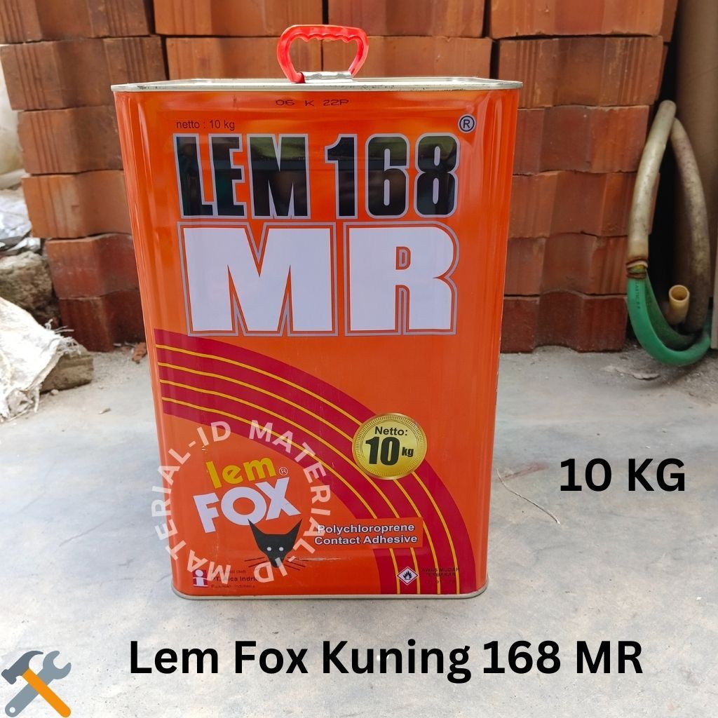 Jual Lem Fox Kuning 168 MR 10 Kg 1 Blek HPL Kayu Triplek Furniture ...