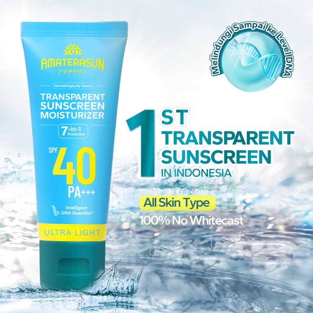 Jual AMATERASUN UV Sunscreen Serum SPF 50+ PA++ // Sunsreen Cream SPF 50+ PA++++ // UV Body ...