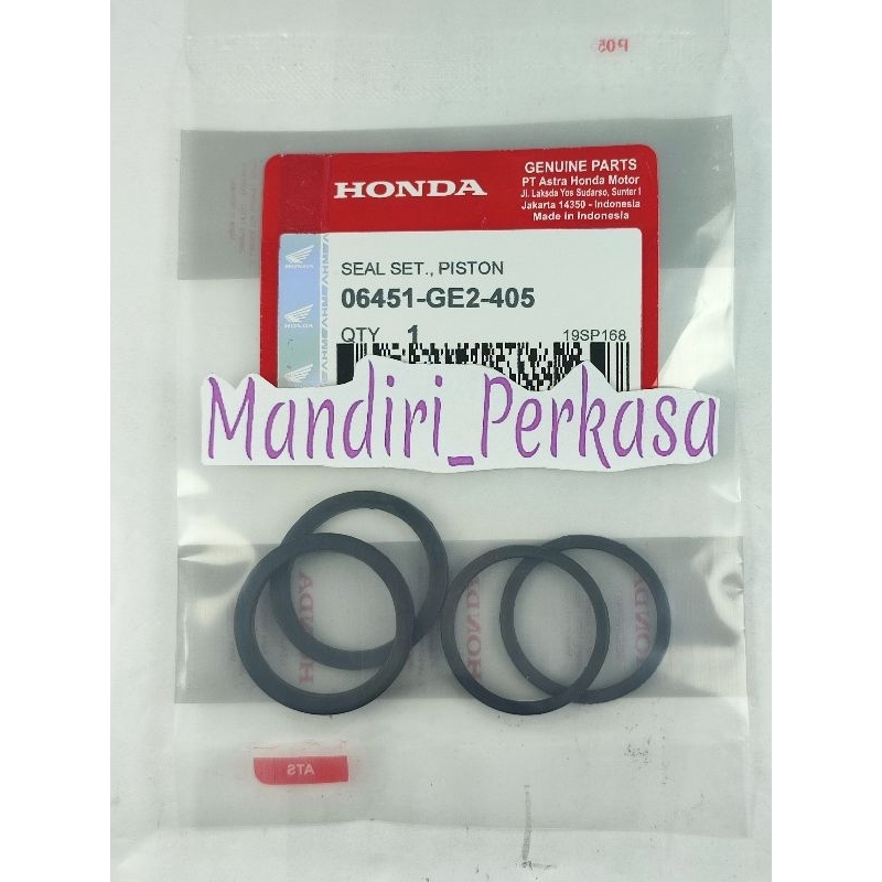 Jual Seal Kaliper Cakram Depan Supra X Fit 125 Kharisma Tiger Lama Revo Mega Pro CB150R Old ...