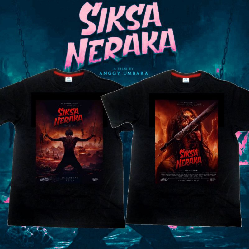Jual KAOS FILM SIKSA NERAKA KAOS MOVIE | Shopee Indonesia
