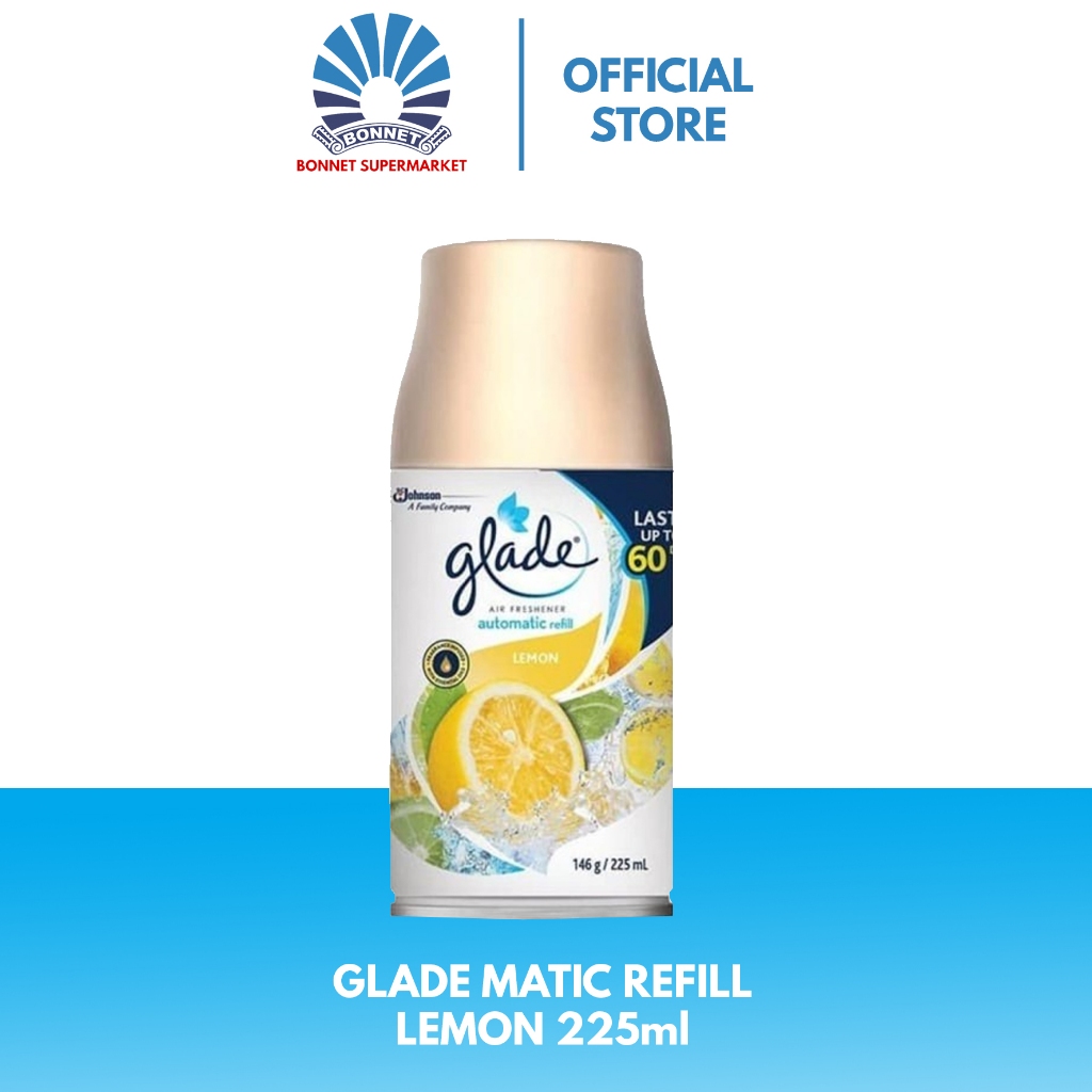 Jual Glade Matic Refill Lemon 225ml 8850175010425 | Shopee Indonesia