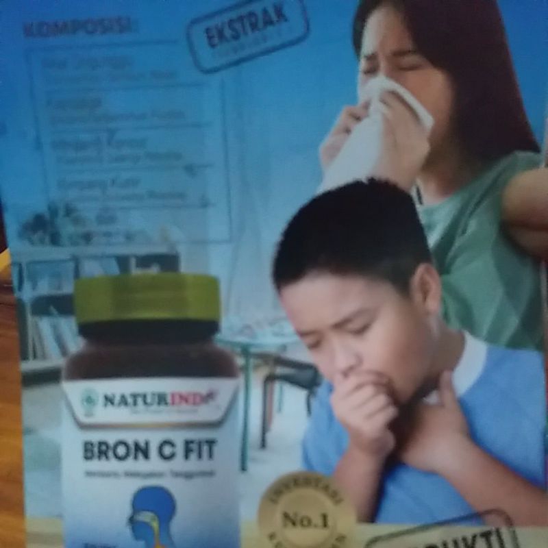 Jual Bron c fit obat herbal batuk pilek sesak nafas asma bronchitis ...