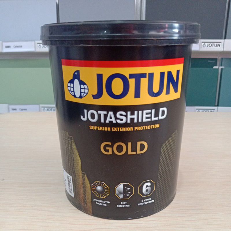 Jual Jotashield Gold Exterior 1L, cat emas luar jotun | Shopee Indonesia