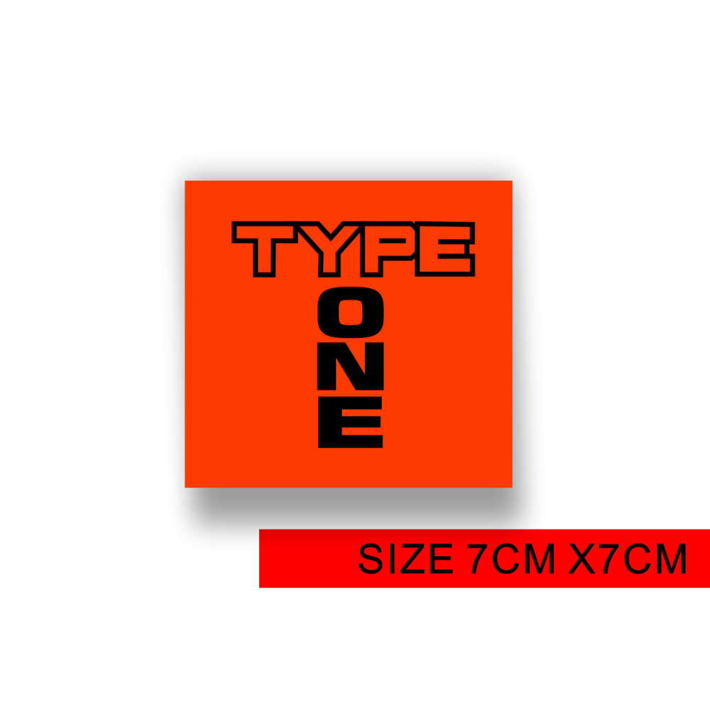 Jual Sticker Type One Spoon Sport JDM Cutting Stiker | Shopee Indonesia