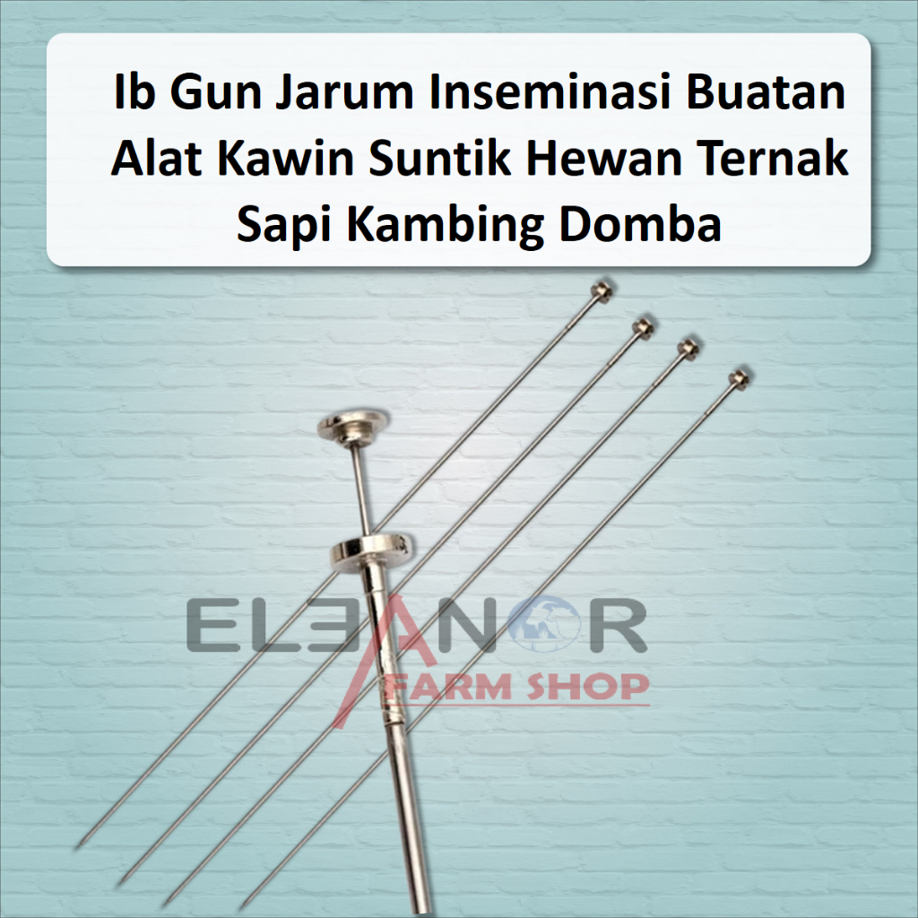 Jual Ib Gun Jarum Inseminasi Buatan Alat Kawin Suntik Hewan Ternak Sapi Kambing Domba | Shopee ...