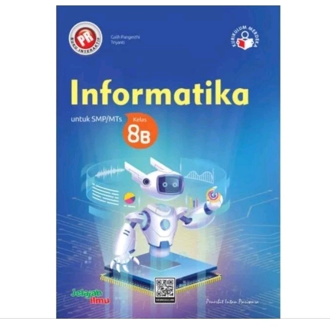 Jual Buku lks pr Informatika kelas VIII, 8 semester 2 kurikulum merdeka tahun 2024 Intan ...