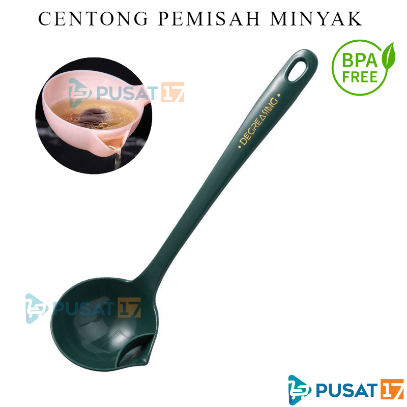 Jual PUSAT17 CENTONG PEMISAH MINYAK 2IN1 CENTONG PEMISAH LEMAK KUAH ...