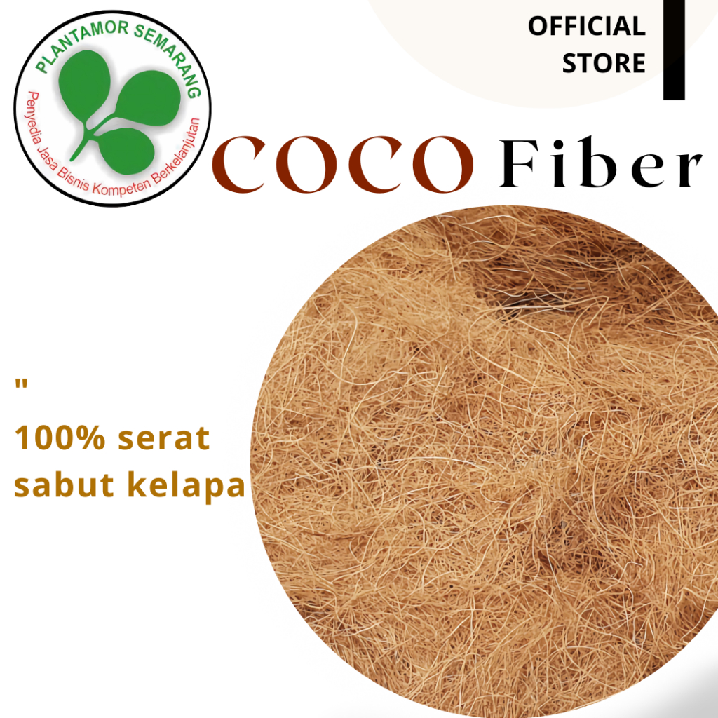 Jual Coco Fiber atau Media Tanam / Produk Turunan Kelapa 1 Liter ...
