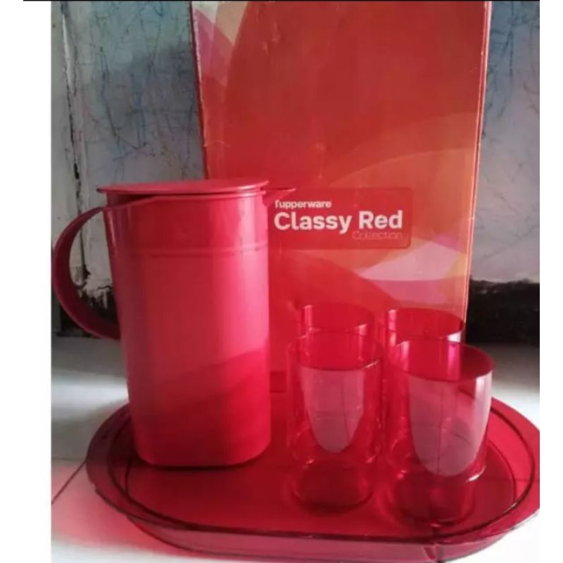 Jual Classy Red Tupperware Original | Shopee Indonesia