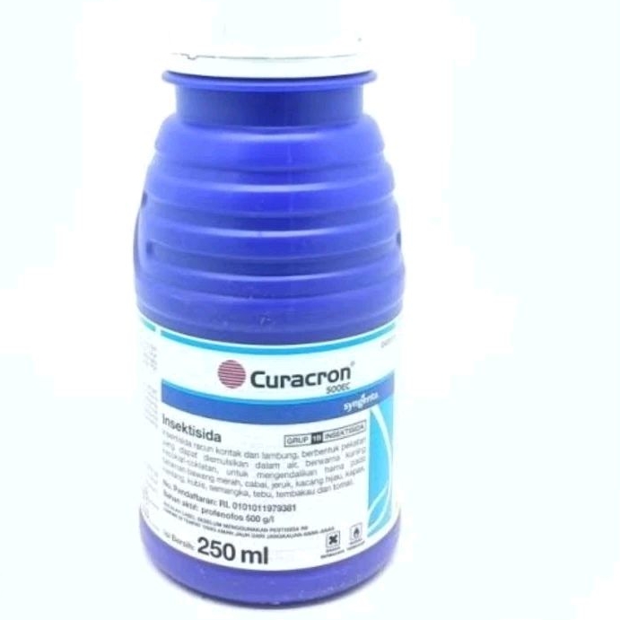 Jual Curacron 250 ml obat hama pada daun seperti kutu hitam dan kutu ...