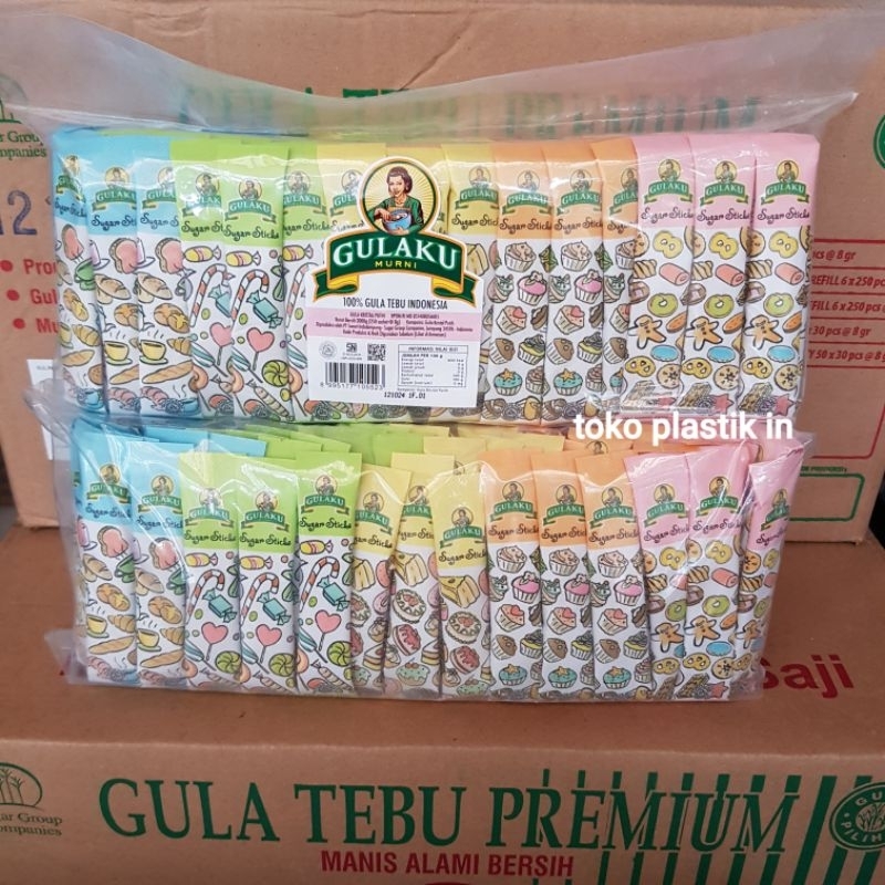 Jual gula stick gulaku sachet 8 gr | Shopee Indonesia