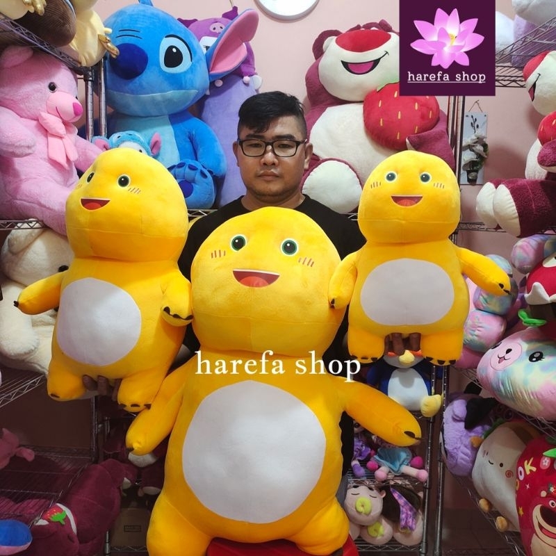 Jual Boneka Naloong Dino Kuning Viral | Shopee Indonesia