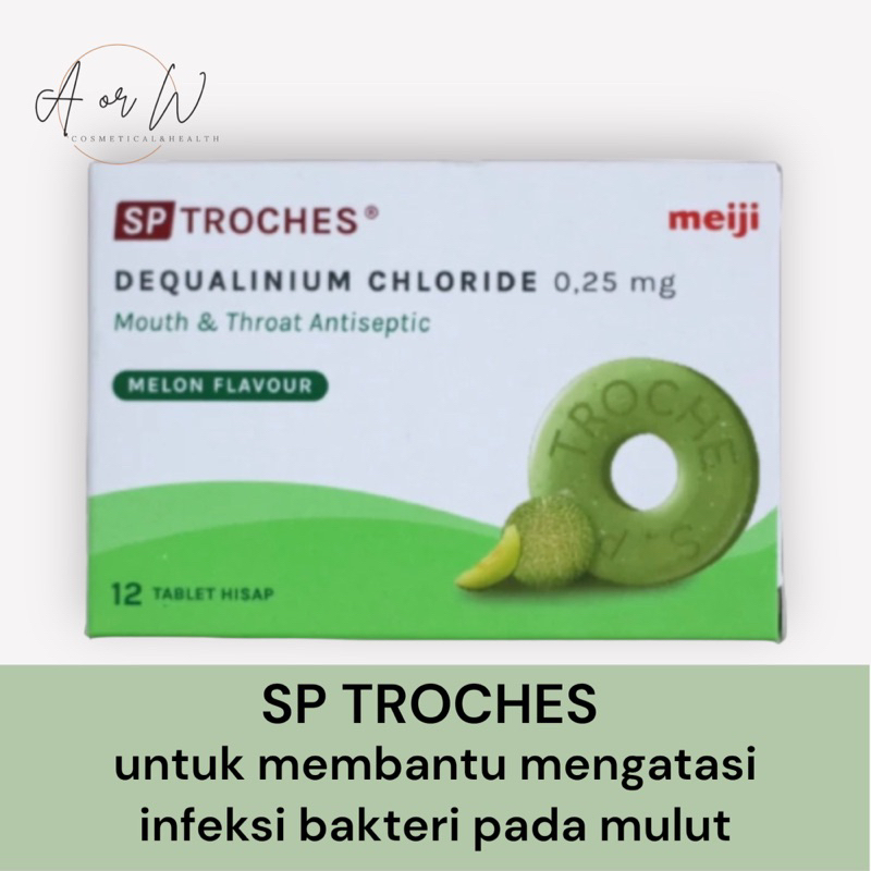 Jual SP TROCHES MELON 1 BOX 12 TABLET | Shopee Indonesia