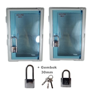 Jual Box tutup meteran listrik Box kwh plus gembok 30mm | Shopee Indonesia