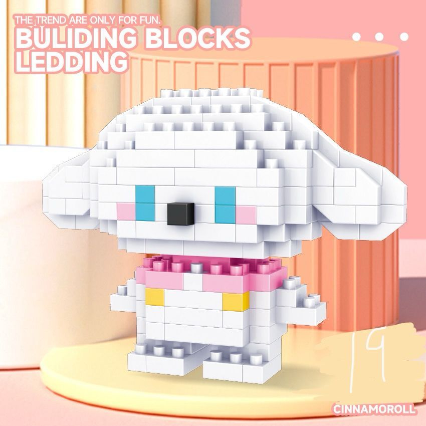 Jual [tma] Mainan Mini Brick Karakter / Balok Susun Mini / Building Box ...