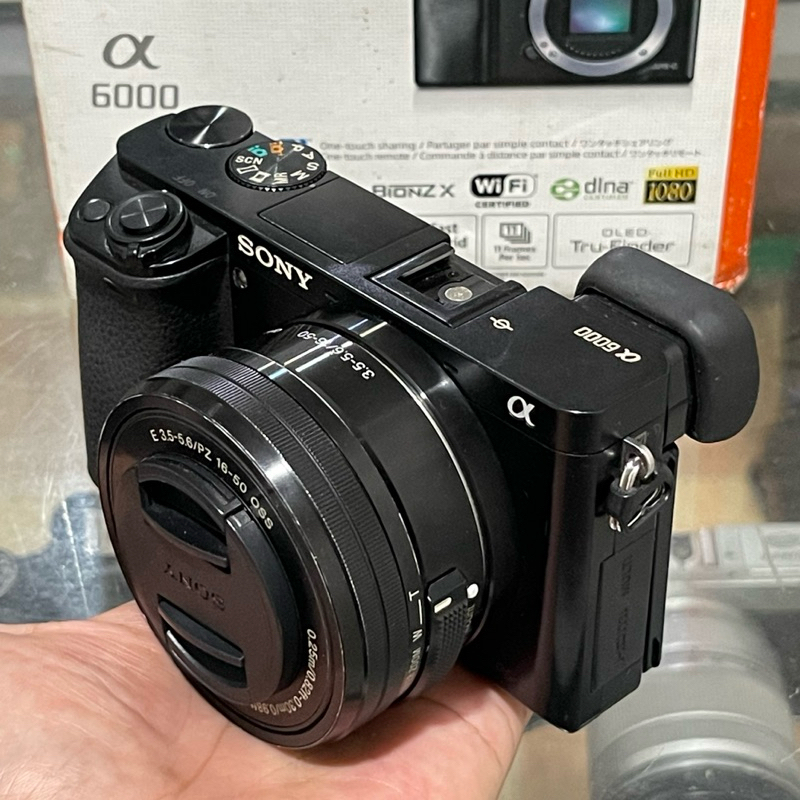 Jual kamera sony a6000 body + lensa kit 16-50mm | Shopee Indonesia