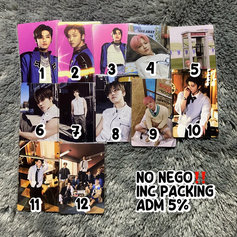 Jual [GANTI JNT] SHARING QR SET ISTJ JAEMIN UNSEALED official photocard ...